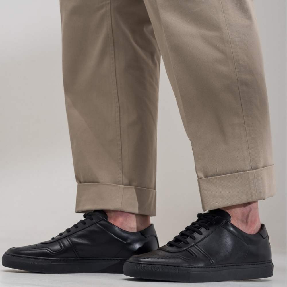 Artisan Lab - Classic Sneakers Black - Gem